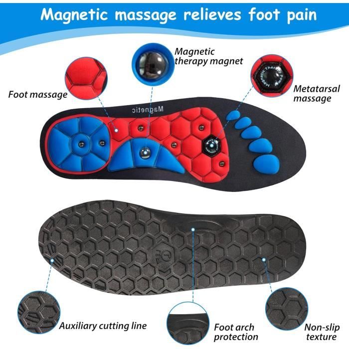 Semelles Akusoli, Akusoli Semelles Magnétique, Akusoli Slimming Insoles ...
