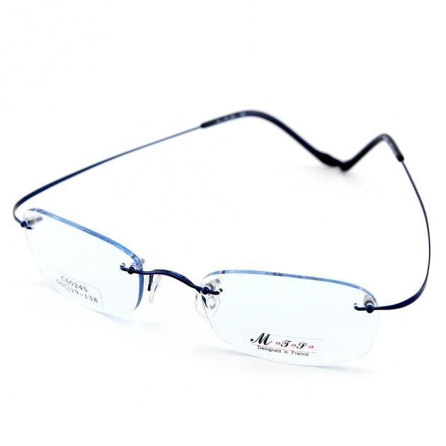 Monture de lunettes de vue percée invisible LC6024 Bleu - Achat / Vente ...