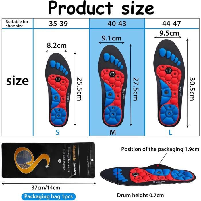 Semelles Akusoli, Akusoli Semelles Magnétique, Akusoli Slimming Insoles ...