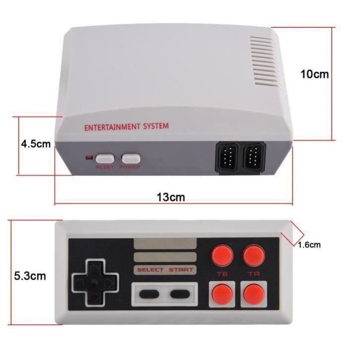 Mini NES Console Game System Classic Divertissement HD AV Sortie Dual ...