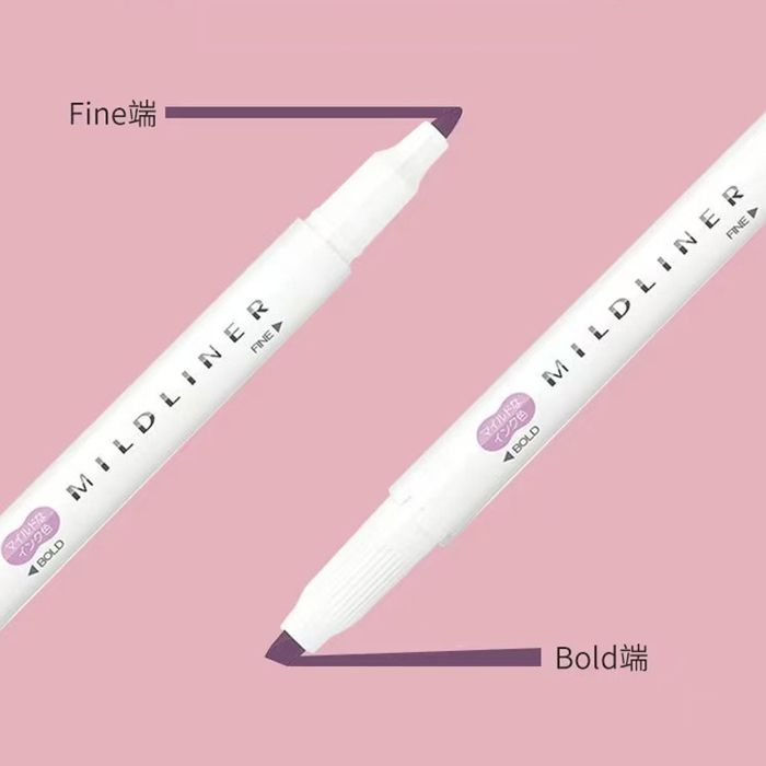 Ensemble de stylos surligneurs ZEBRA WKT7 Mildliner du Japon, marqueurs ...