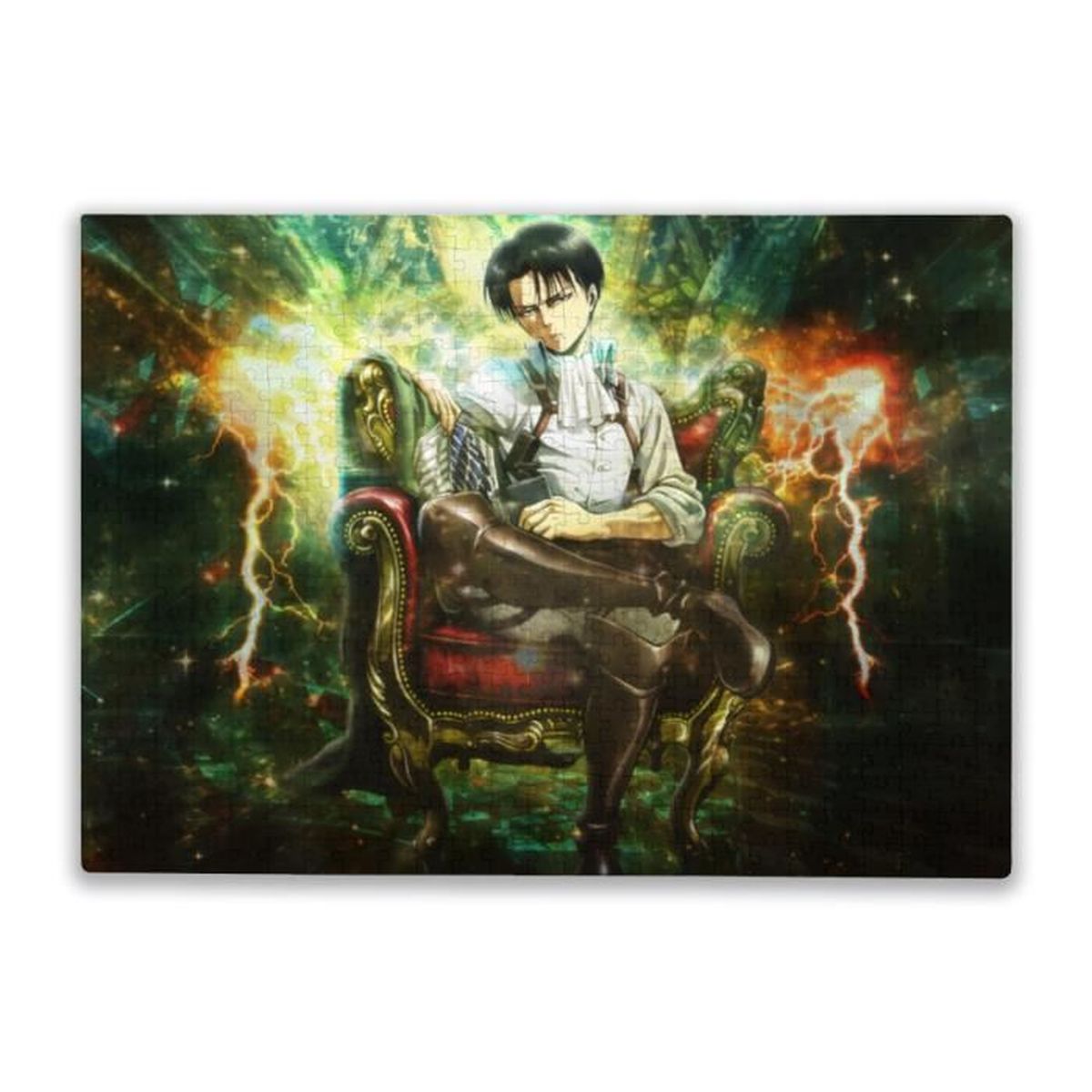Puzzle 500 pièces - Anime-Attack on Titan-Levi·Ackerman Puzzle Adultes ...