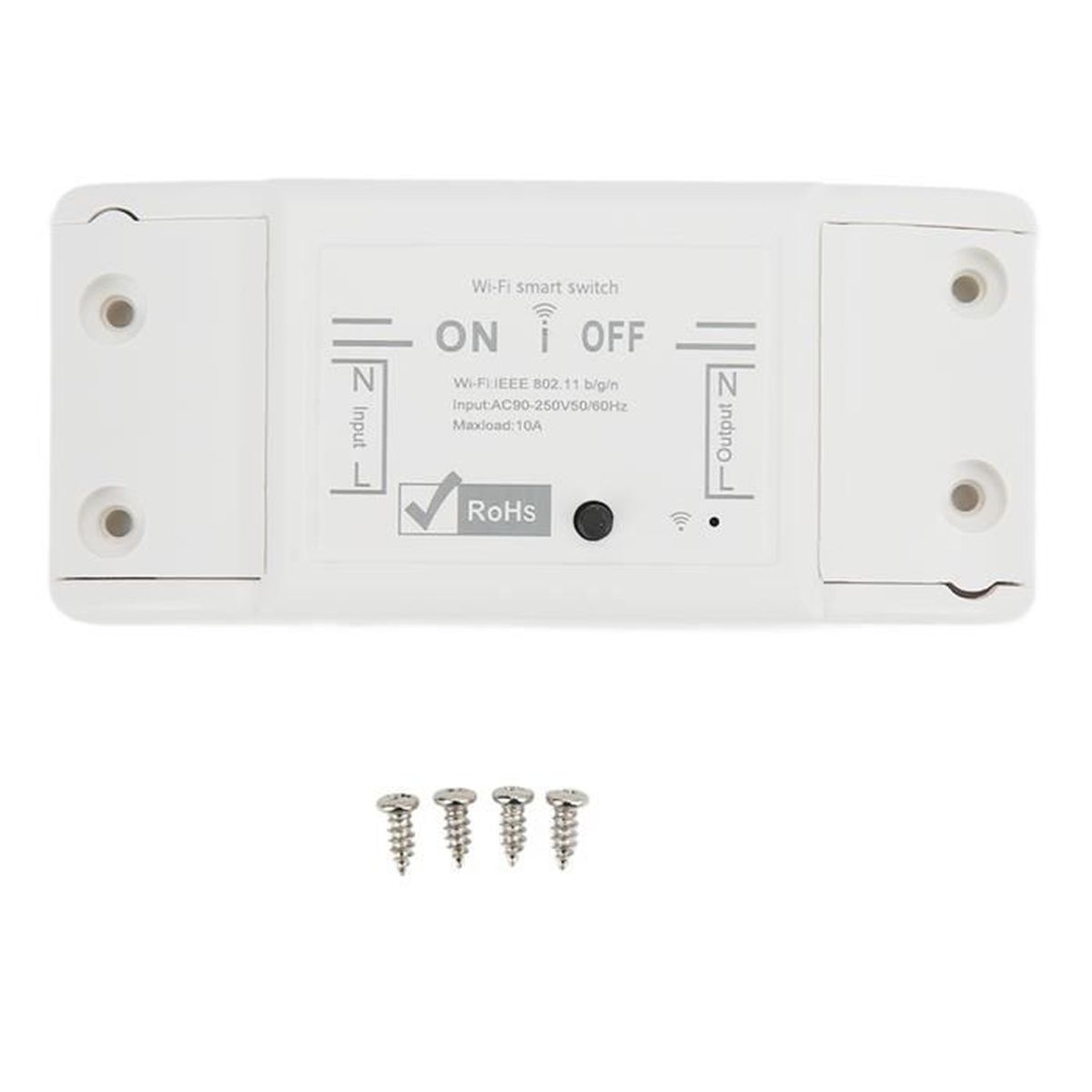 Sonew Interrupteur De Relais Wifi Intelligent Commutateur De Lumière