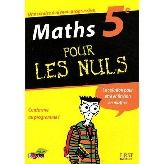 Maths 5e - Cdiscount Librairie