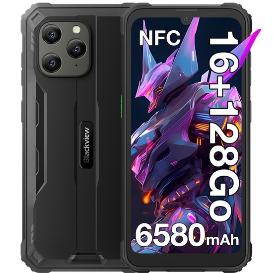 Smartphone Robuste Blackview BV5300 Plus 6.1" Écran 16Go + 128Go 6580mAh Batterie 13MP IP68 ...