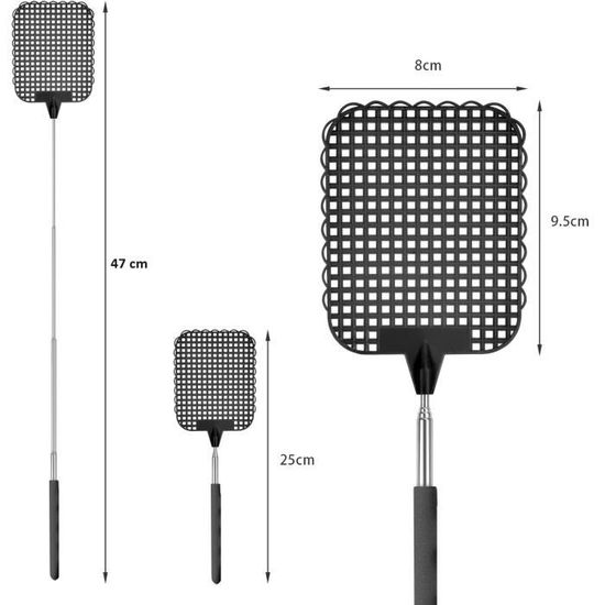 Tapette à mouche télescopique - Cdiscount Au quotidien