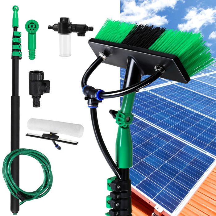 Tubiaz Brosse de lavage voiture extensible mât télescopique 4.8m ...