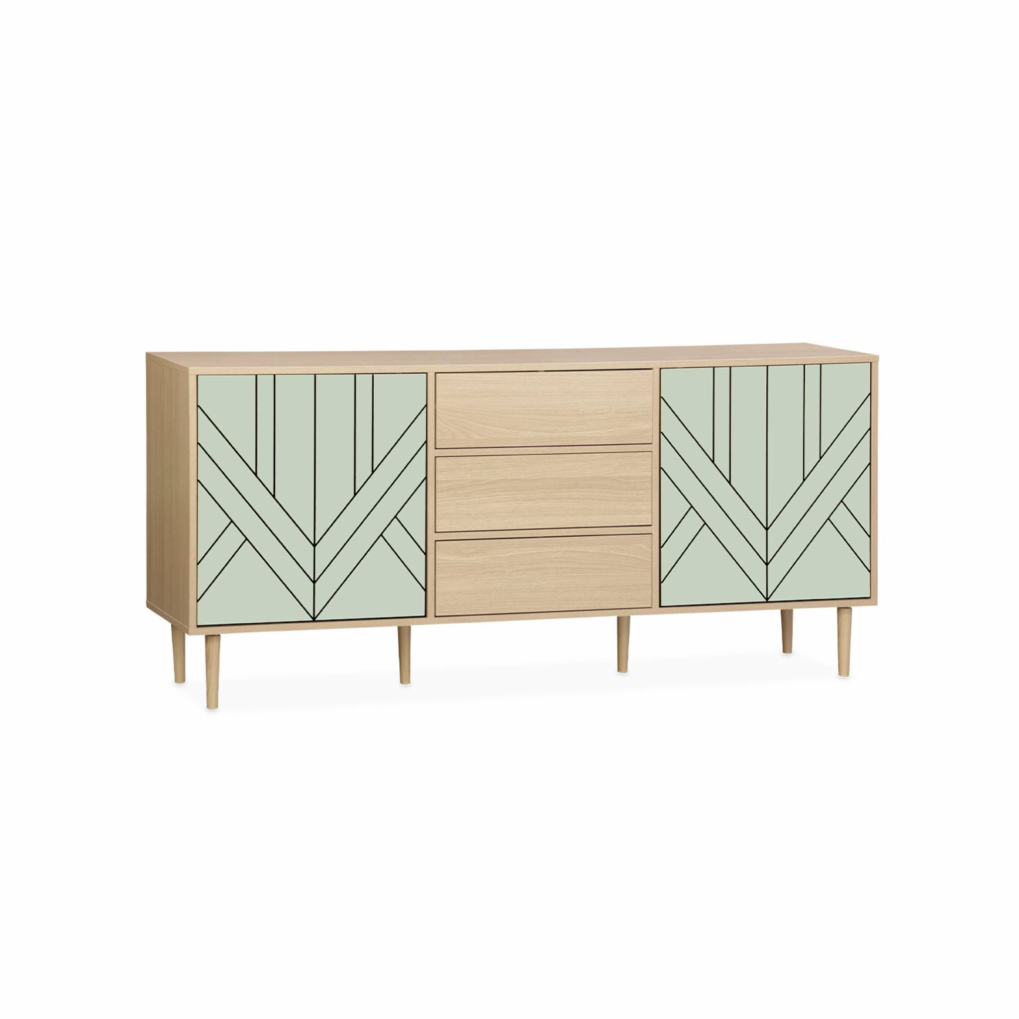 Buffet vert pas cher - Le Mobilier