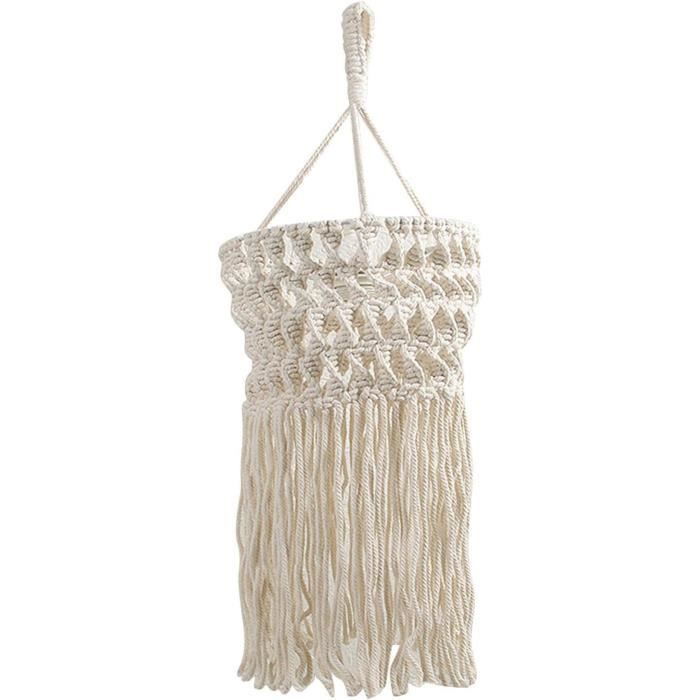 Abat-Jour En Macramé – Abat-Jour Bohème – Décoration Bohème En Corde De ...