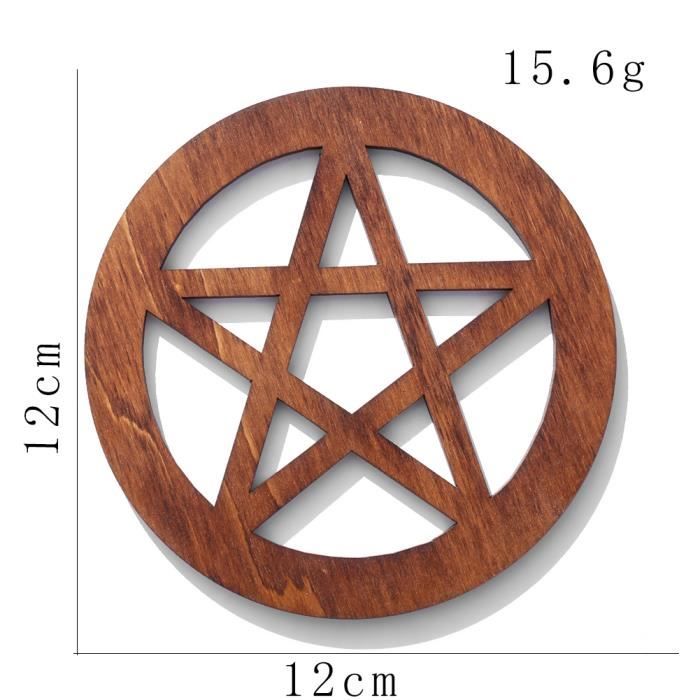 Pentacle - Décor Mural Arbre De Vie 10cm, Fleur En Bois, Cube De ...