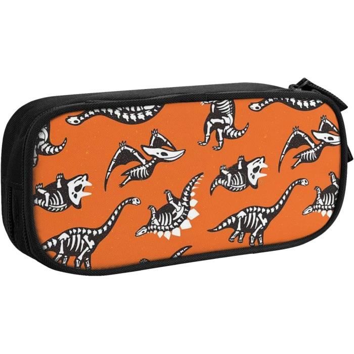 Trousse À Crayons Dinosaure Halloween Grande Capacité Pour Homme Et ...