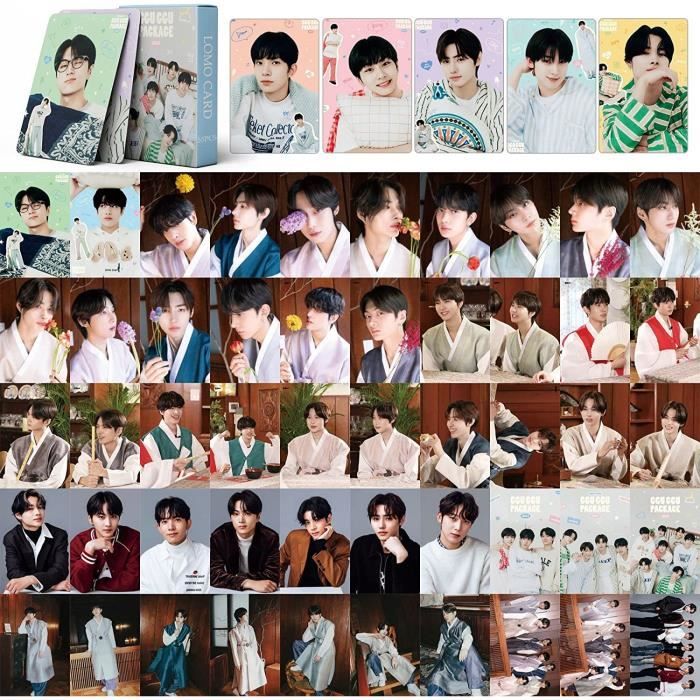 55pcs Kpop ENHYPEN Photocards ENHYPEN Lomo Cards ENHYPEN GGU GGU PACKAGE Nouvel Album Lomo Cards ...