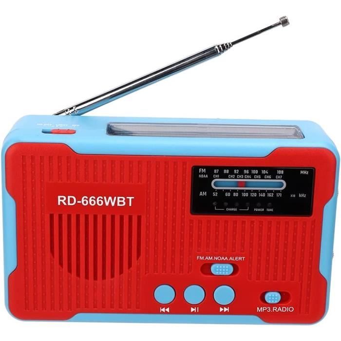 Radio à Manivelle à énergie Solaire, Génération D'énergie Manuelle ...