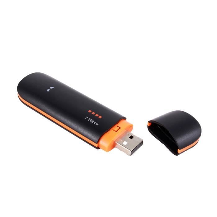 Garosa Dongle réseau 3G Modem USB Adaptateur de carte TF 7.2Mbps SIM SD ...