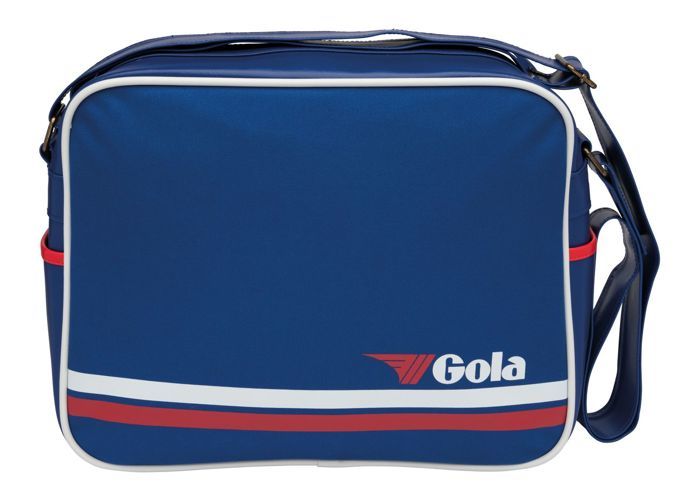 Gola Sac à épaule bleu blanc pour femme et homme - Redford Strip Reflex ...
