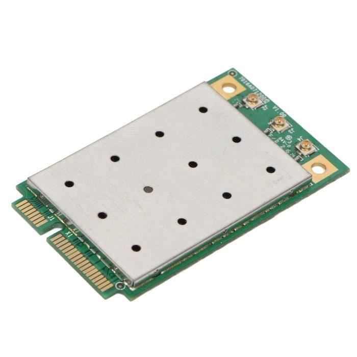 FunBuy-MEI-Carte WiFi Mini PCIE Carte réseau QCA9880 5G 1300 Mbps ...
