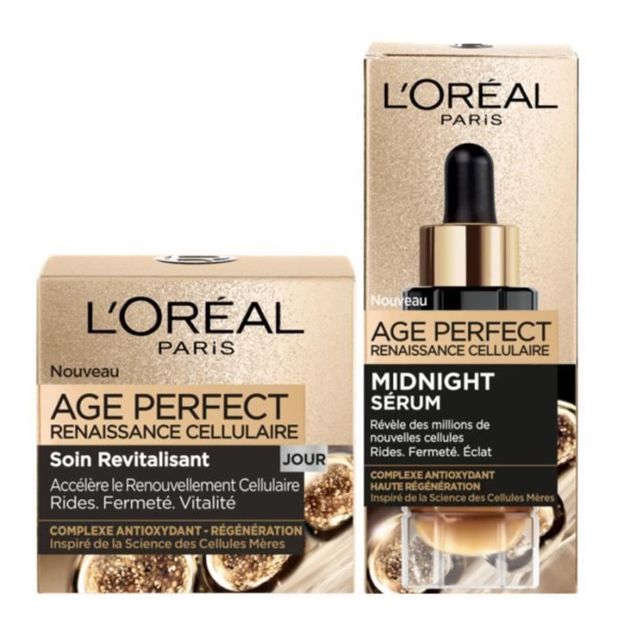 Coffret Visage - L'Oréal Paris - Age Perfect Renaissance Cellulaire ...