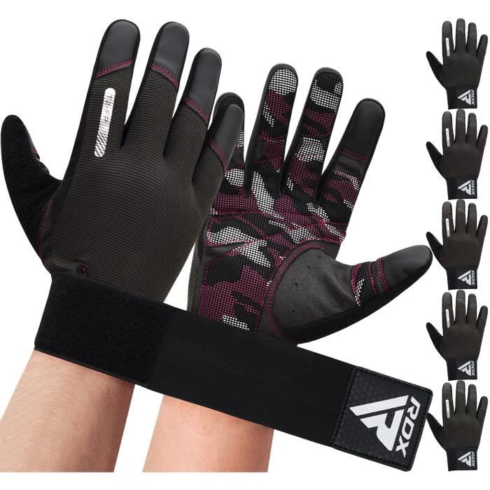 Gants d'haltérophilie RDX à doigts complets pour Crosstrainning - Rose ...