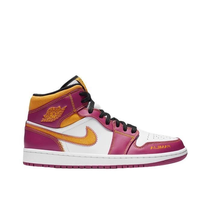 Basket Air Jordan 1 Mid "Familia" Homme DC0350-100 - Air Jordan - Cuir ...