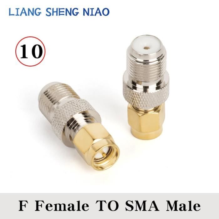 Fiche mâle SMA vers TNC et prise femelle BNC vers SMA RF,connecteur adaptateur coaxial ...