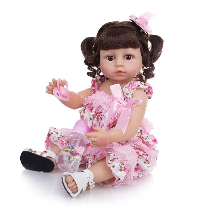 Poupée bébé Reborn - RUMOCOVO - 22 pouces - Silicone - Jouet éducatif - Interactif - Cdiscount ...