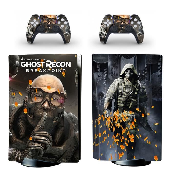 Kit Autocollants pour Console PS5, Ghost Recon Sticker Skin pour ...
