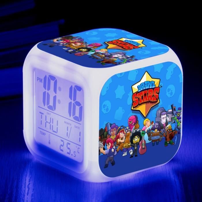 Brawl Stars Réveil numérique LED avec Lumière, Affichage Automatique ...