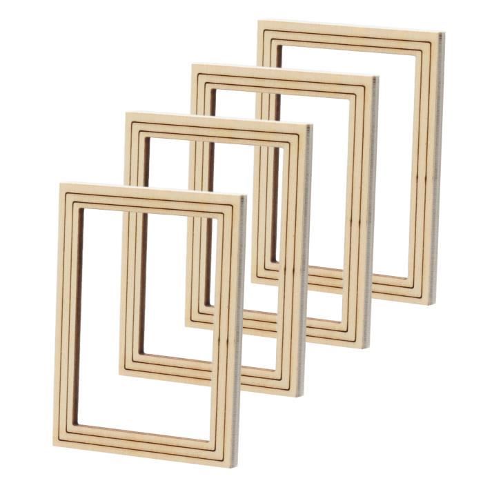 JIA Maison de poupée - Cadre Photo 10 PCS Modèle Miniature DIY ...