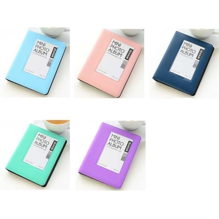 ALBUM PHOTO,Rose--Mini album pour photos Polaroïd, 64 pochettes, pour ...