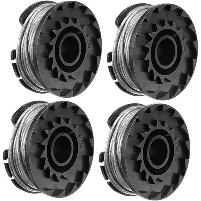 TETE - BOBINE - FIL Bobine de fil de rechange pour débroussailleuse Bosch F016800569 - 4 bobines ...