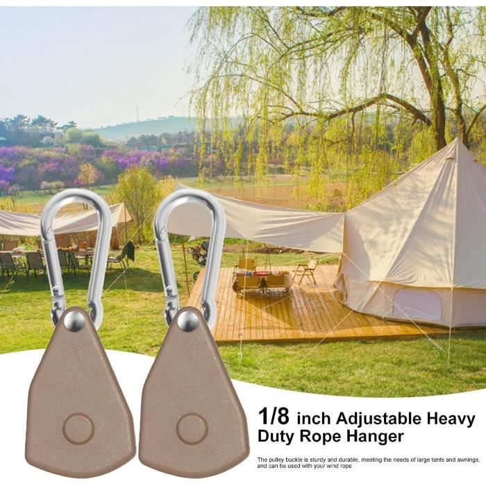 Grow Light Hanger - Lot De 2 Attaches De Poulie De Tente Réglables ...