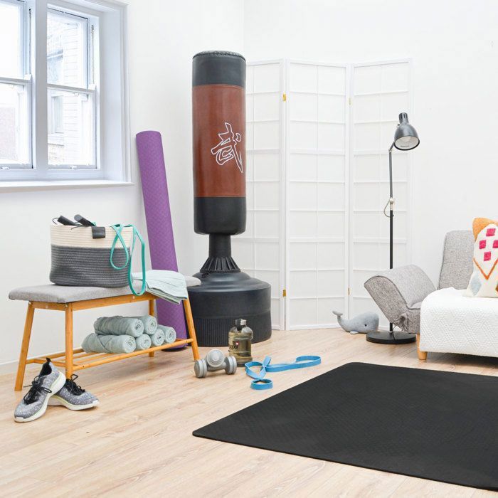 Tapis Sport - 200x125cm - 6mm TPE Antidrapant - Yoga Fitness XXL TAPIS ...