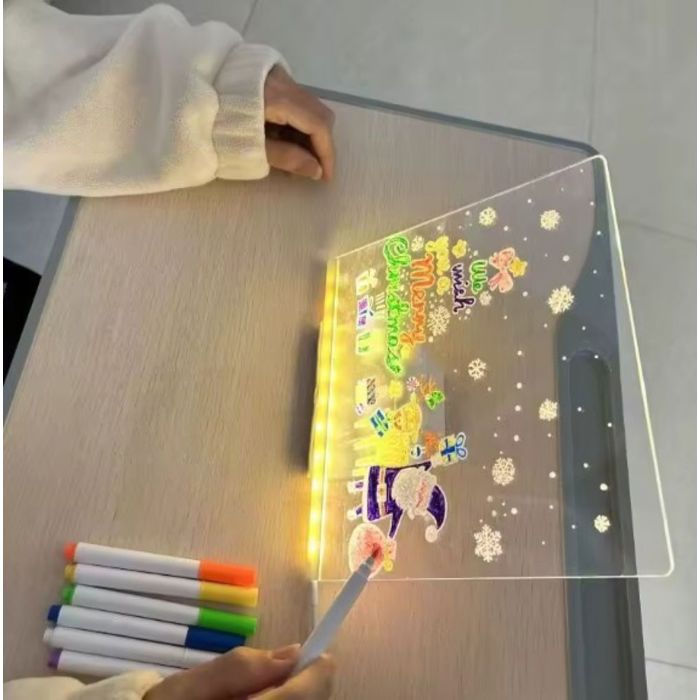 Tablette à dessin Buki 3 en 1 - Tablette lumineuse créative pour ...