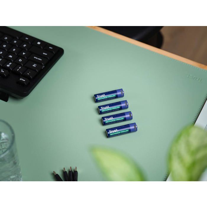 Piles AA rechargeables USB-C - JOZSI - Lot De 4, 1700 Mah, USB-C ...