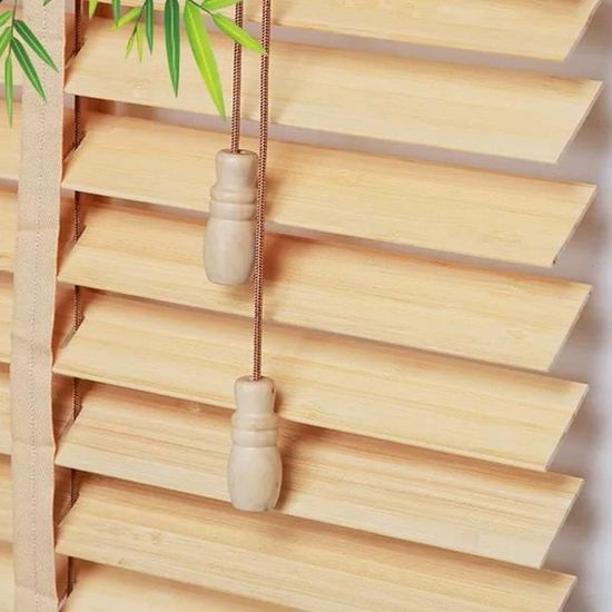 Stores En Bois Pour Fenêtres,Stores Vénitiens En Bois Massif Naturel ...