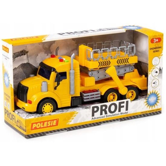 Polesie "Profi", voiture-jouet à levée inertielle (avec lumière et son ...