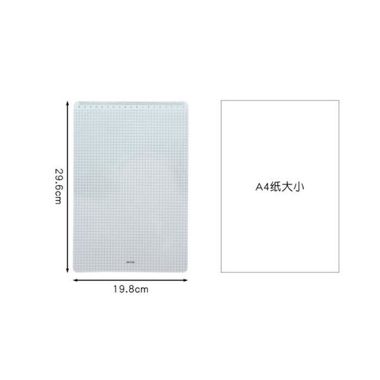 Regle - equerre,Planche à règle transparente A4 B5,bloc-notes pour ...
