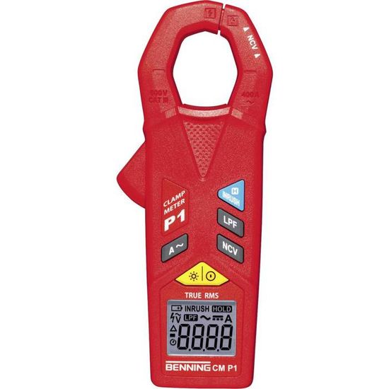 Pince ampèremétrique - BENNING - CM P1 - CAT III - Numérique - 600 V ...