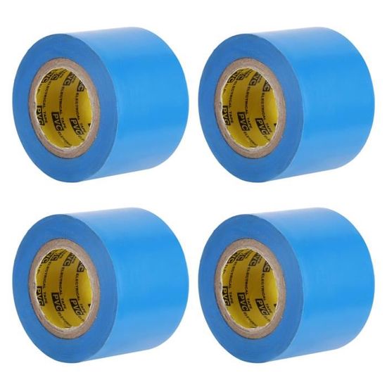 HURRISE Tape électrique isolante PVC étanche pour réparation (4Pcs ...