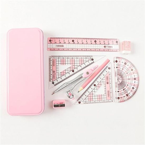 Kit Geometrie Compass Kit de géométrie Kit à outils mathématiques 8 ...