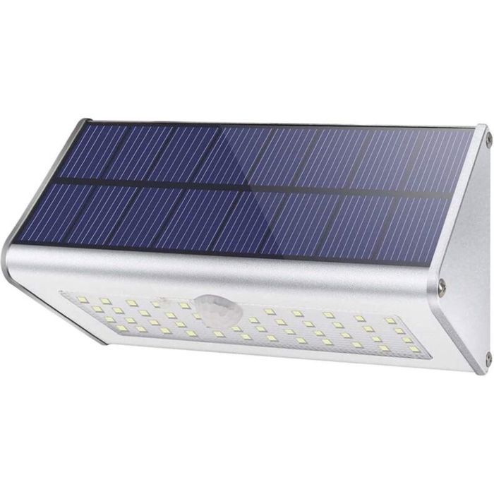 Applique murale solaire extrieure 1100 Lm 46 LED coque en aluminium ...