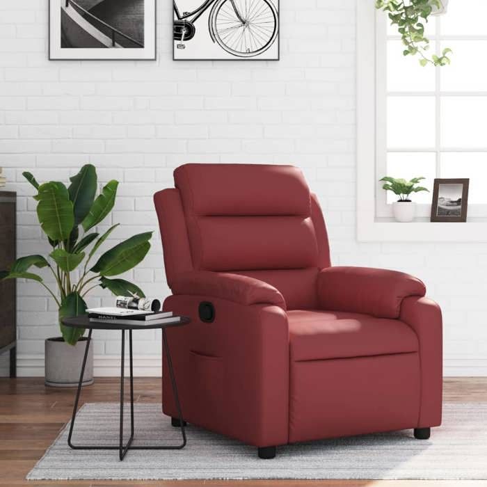 VidaXL Fauteuil Inclinable, Chaise de Relaxation avec Repose-pieds ...