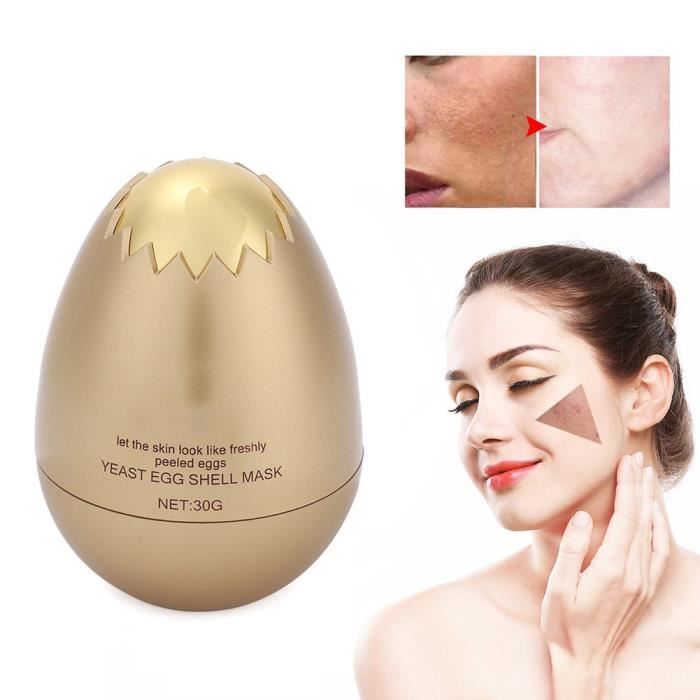 Masque Facial De Sommeil Dr.Hou Egg Mask Yeast Eggshell Masque De ...