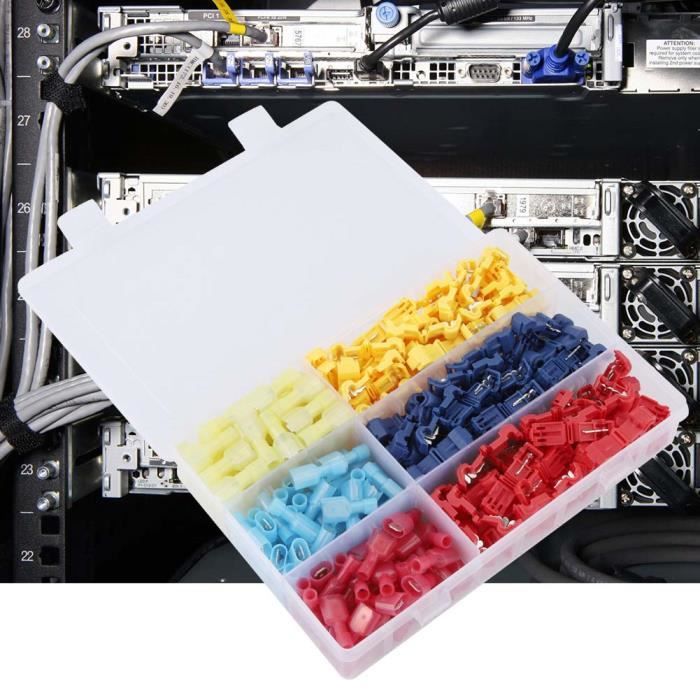 FHE 240 pièces - ensemble T-type Quick Splice Sertissage Terminal Câble ...