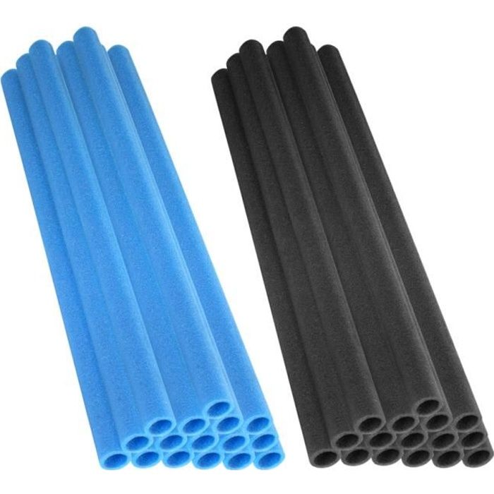 16 Tubes en Mousse 94 x 2,54 cm | Mousses de Perches pour la Protection ...