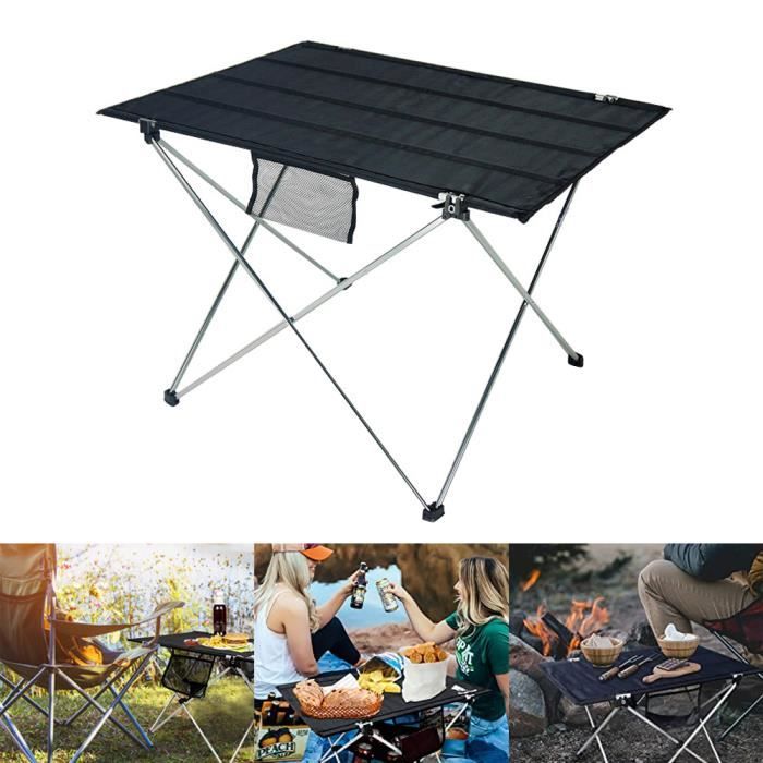 Table De Camping Jinzdasu Pliable En Aluminium Ultra Légère
