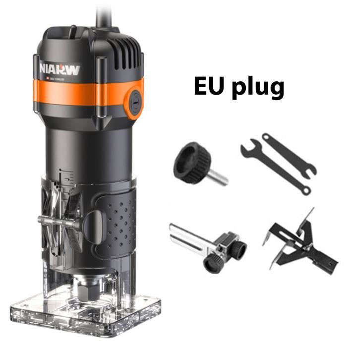 Noir - Routeur électrique pliable 30000 W, Travail du calcul, Ciselure ...