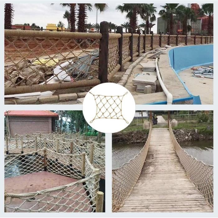 Filet De Protection Corde Chanvre Filet De Corde De Chanvre Pour ...