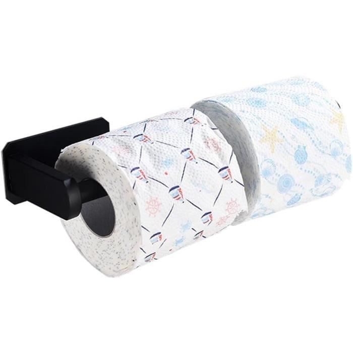 Derouleur Papier Wc Murale Support Papier Toilette Adhesif Porte ...