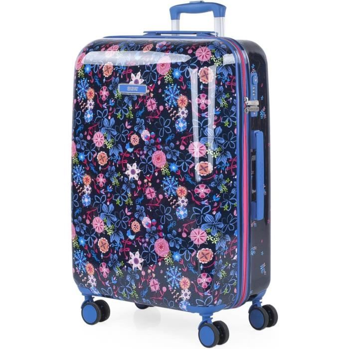 Valise Moyenne 4 Roues Grande Taille. Valise À Roulettes 4 Roues ...